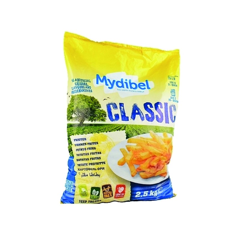 Картофель - фри MYDIBEL 11/11 2,5кг, Бельгия, ЗАМОРОЖЕННЫЙ